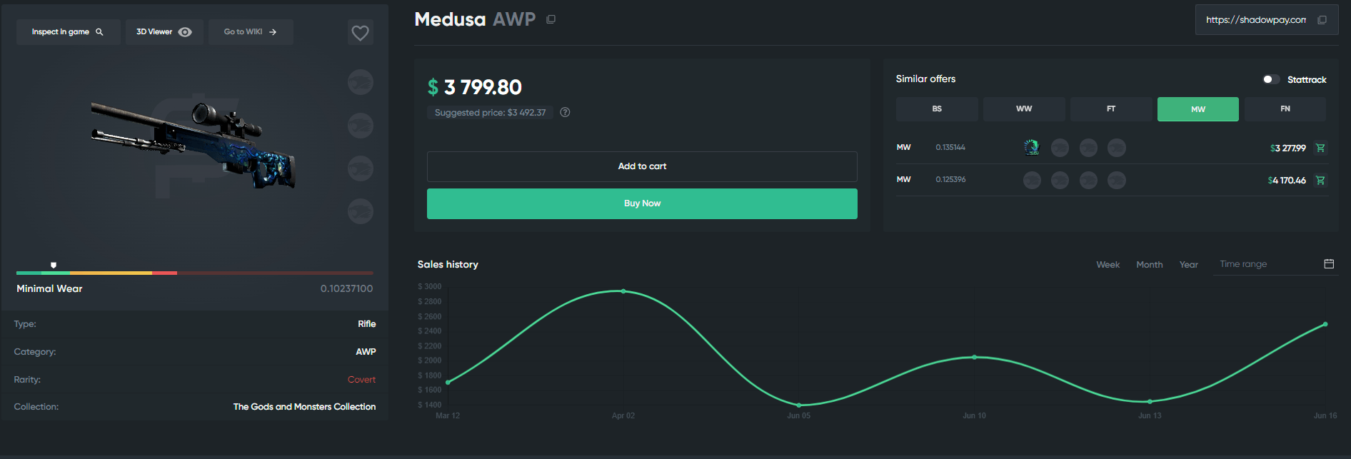 ShadowPay: Where Top Traders Multiply CS2 Skins! 2025