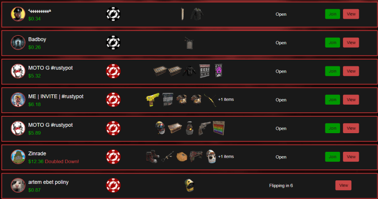 RustyPot Review 2025: Ultimate Guide to Rust Skin Gambling